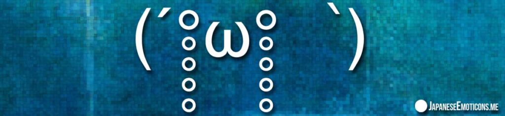 Crying Japanese Emoticons | Kaomoji, Emoji & Dongers